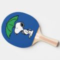 Peanuts | Snoopy Green Umbrella Ping Pong Paddle | Zazzle
