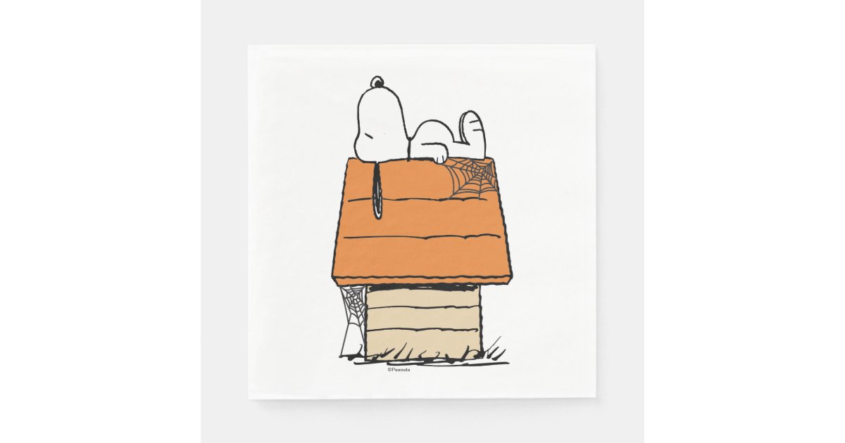 Peanuts | Snoopy Halloween Nap Napkins | Zazzle