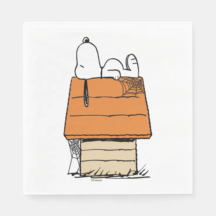 Peanuts | Snoopy Halloween Nap Napkins | Zazzle