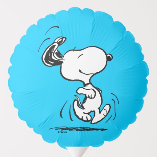 Peanuts | Snoopy Happy Dance Balloon | Zazzle
