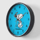 Peanuts | Snoopy Happy Dance Clock | Zazzle