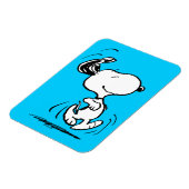 Peanuts | Snoopy Happy Dance Magnet | Zazzle