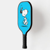 Peanuts | Snoopy Happy Dance Pickleball Paddle | Zazzle