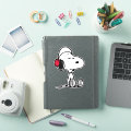 Peanuts | Snoopy in Headsets Sticker | Zazzle