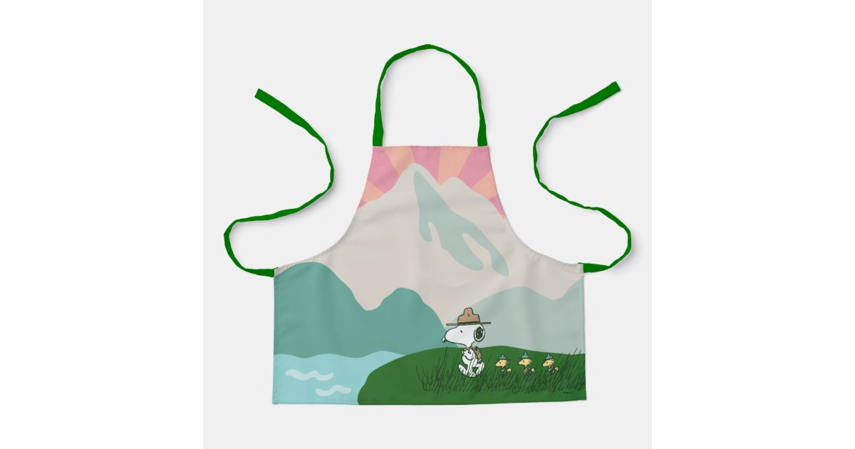 Peanuts | Snoopy Leader of the Pack Apron | Zazzle