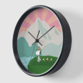 Peanuts | Snoopy Leader of the Pack Clock | Zazzle