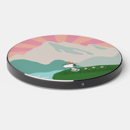 Peanuts | Snoopy Leader of the Pack Wireless Charger | Zazzle