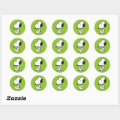 Peanuts | Snoopy Looking Down Classic Round Sticker | Zazzle