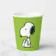 Peanuts | Snoopy Looking Down Paper Cups | Zazzle