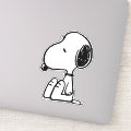 Peanuts | Snoopy Looking Down Sticker | Zazzle