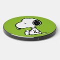 Peanuts | Snoopy Looking Down Wireless Charger | Zazzle