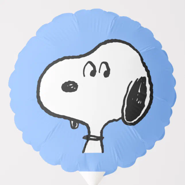 Peanuts | Snoopy Looks Balloon | Zazzle