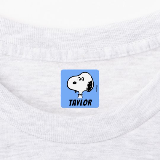 Peanuts | Snoopy Looks Kids' Labels | Zazzle.com
