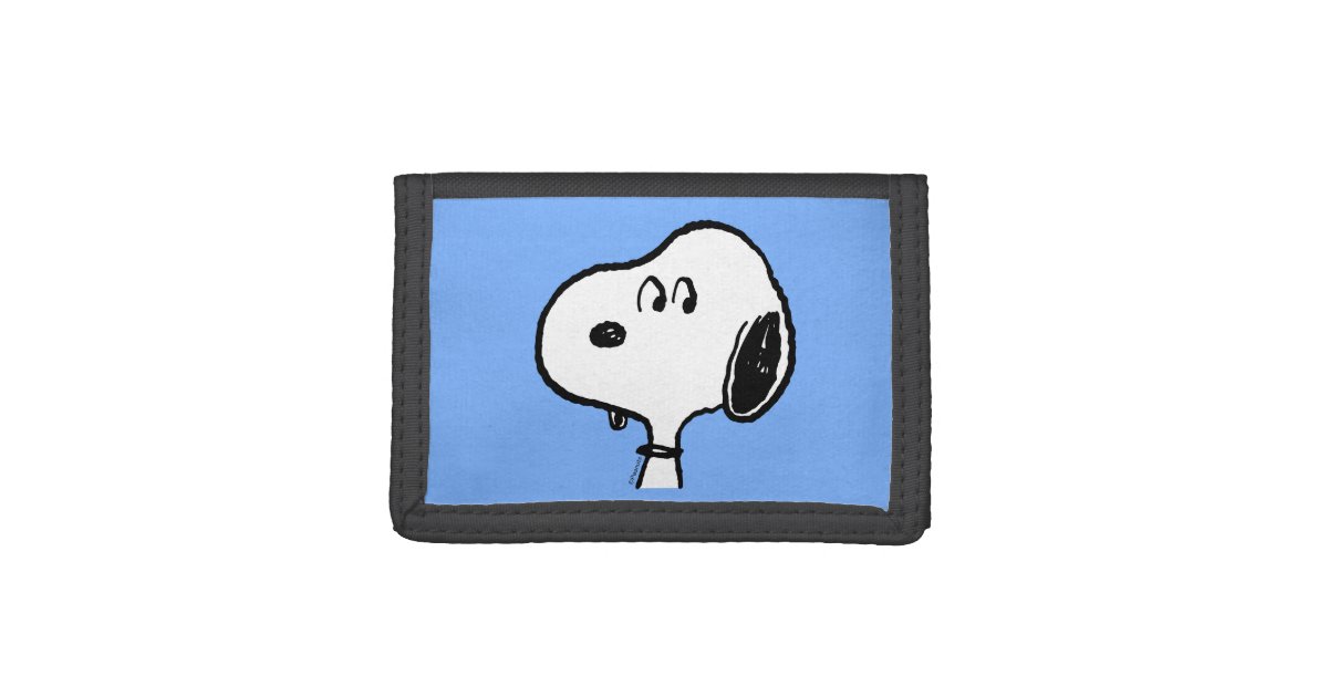 Peanuts | Snoopy Looks Trifold Wallet | Zazzle