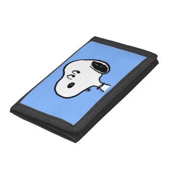 Peanuts | Snoopy Looks Trifold Wallet | Zazzle