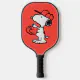 Peanuts | Snoopy Making the Catch Pickleball Paddle | Zazzle