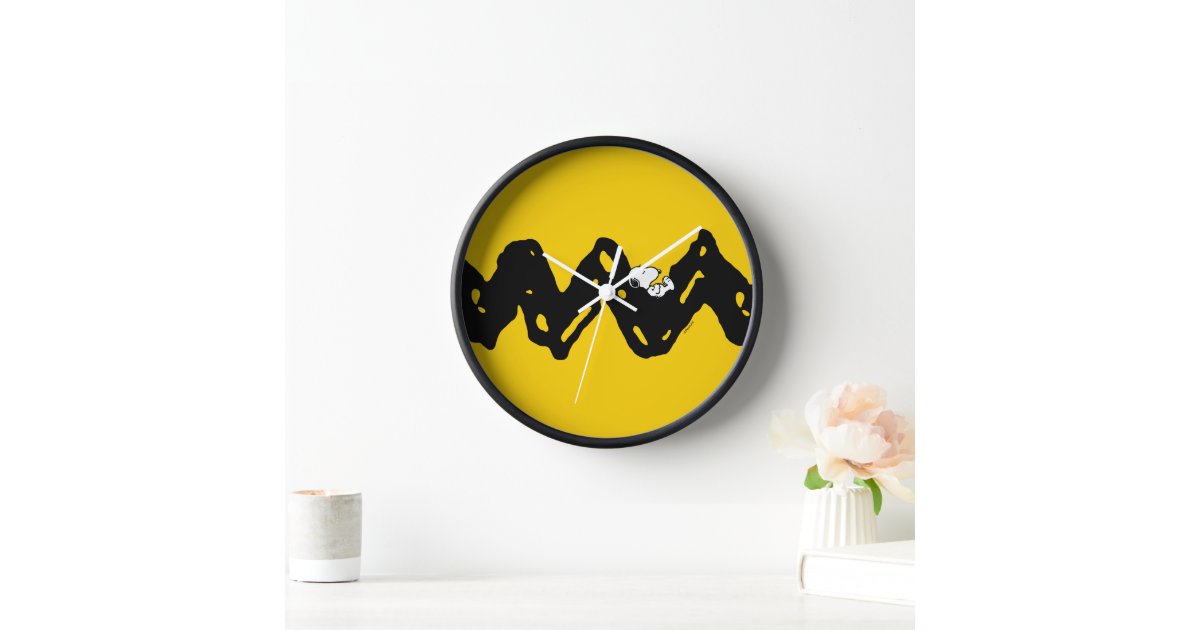 Peanuts | Snoopy Nap Clock | Zazzle