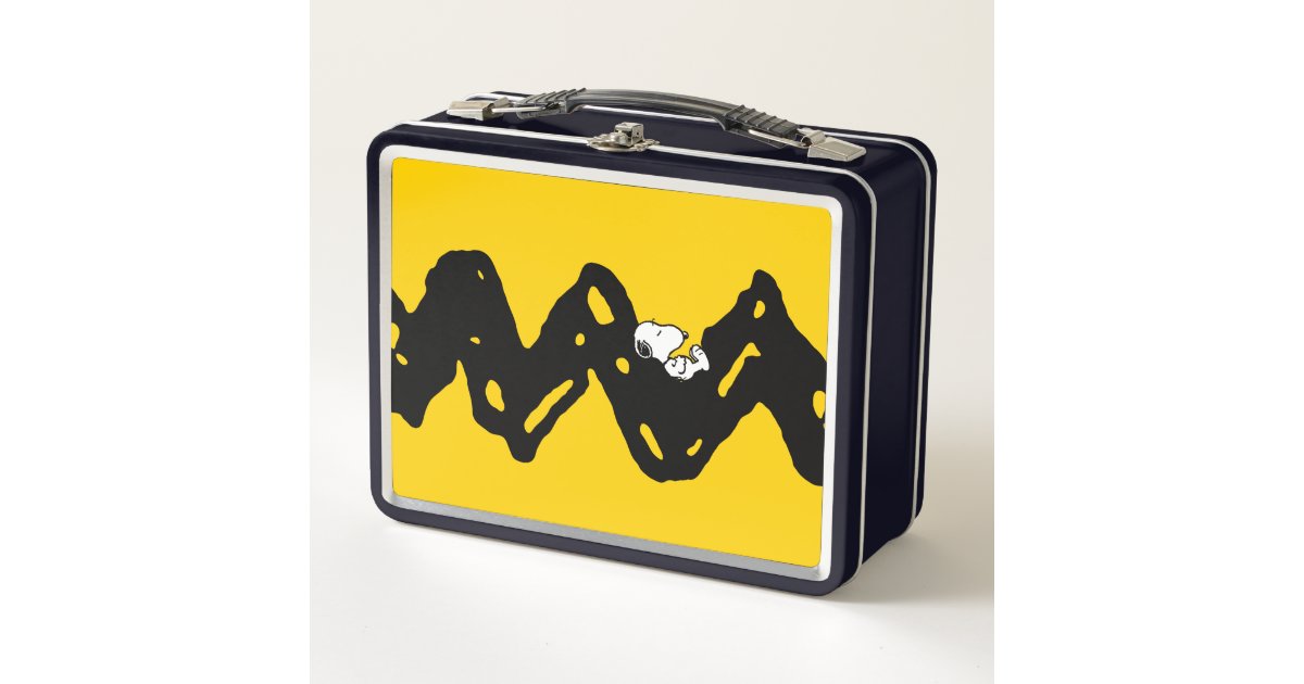 Peanuts | Snoopy Nap Metal Lunch Box | Zazzle