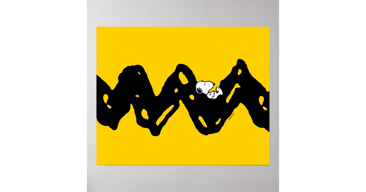 Peanuts | Snoopy Nap Poster | Zazzle