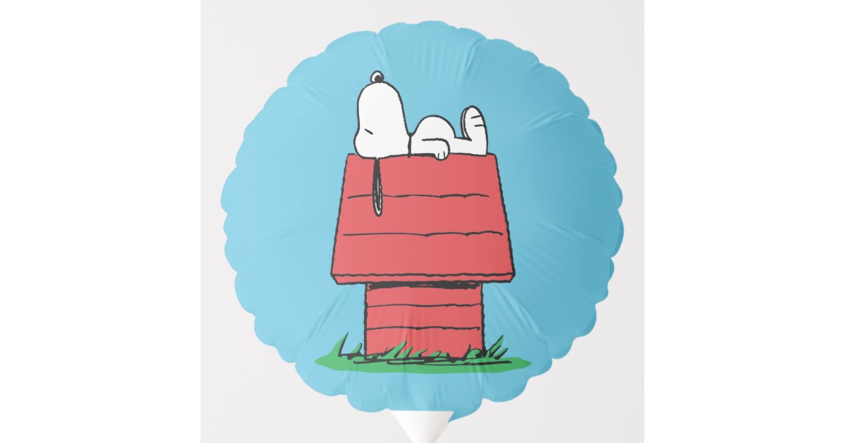 Peanuts | Snoopy Napping Balloon | Zazzle