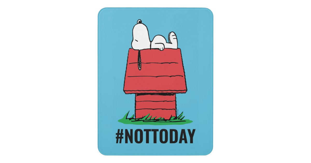 Peanuts | Snoopy Napping Door Sign | Zazzle