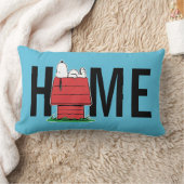 Peanuts | Snoopy Napping Lumbar Pillow | Zazzle