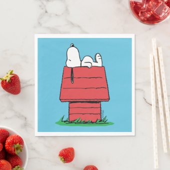 Peanuts | Snoopy Napping Napkins | Zazzle