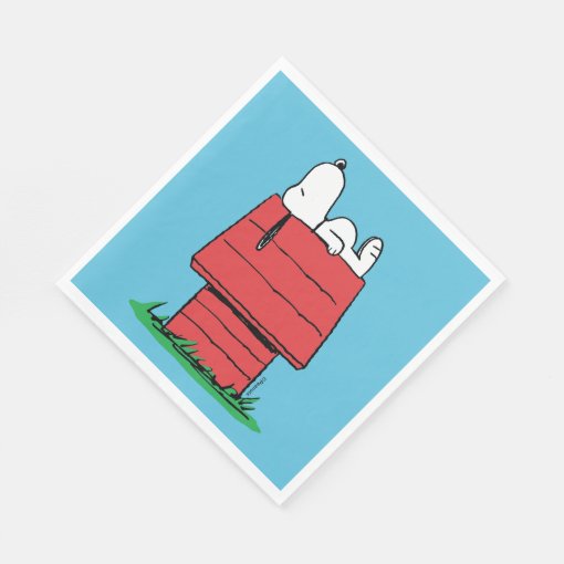 Peanuts | Snoopy Napping Napkins | Zazzle
