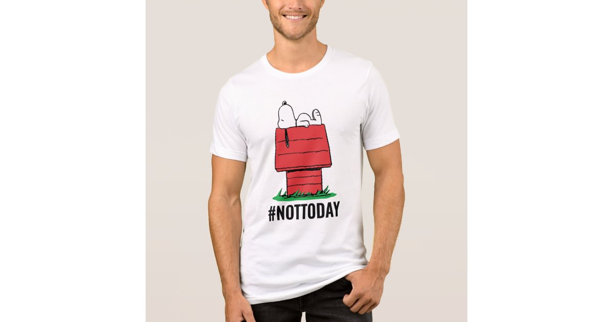 Peanuts | Snoopy Napping Tri-Blend Shirt | Zazzle