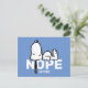Peanuts | Snoopy Not Today Postcard | Zazzle