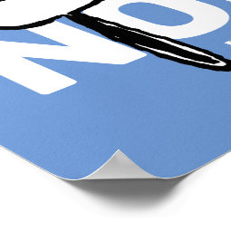 Peanuts | Snoopy Not Today Poster | Zazzle