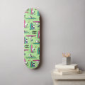 Peanuts | Snoopy Ocean High Tide Pattern Skateboard | Zazzle