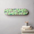 Peanuts | Snoopy Ocean High Tide Pattern Skateboard | Zazzle