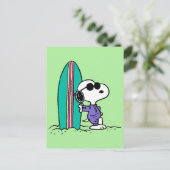 Peanuts | Snoopy Ocean High Tide Postcard | Zazzle