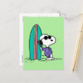 Peanuts | Snoopy Ocean High Tide Postcard | Zazzle