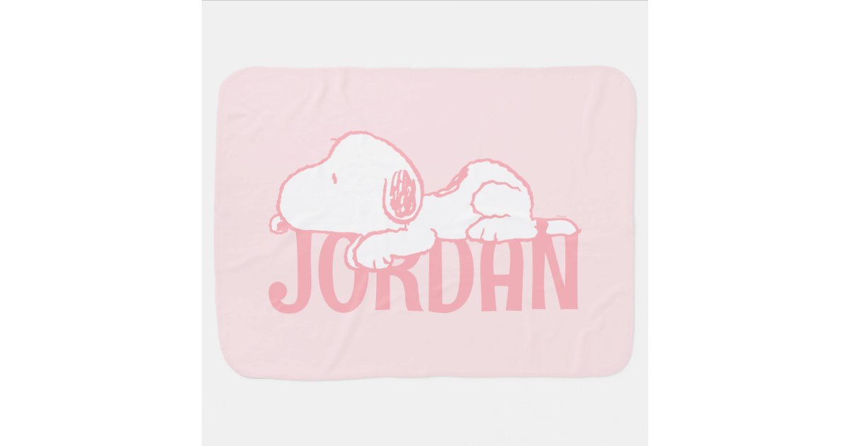 Peanuts | Snoopy Pastel Baby Blanket | Zazzle