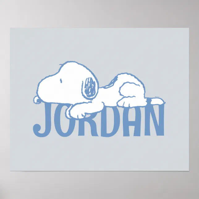 Peanuts | Snoopy Pastel Poster | Zazzle