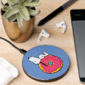Peanuts | Snoopy Pink Donut Wireless Charger | Zazzle