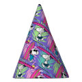 Peanuts | Snoopy Purple Surf Pattern Party Hat | Zazzle