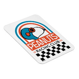 Peanuts | Snoopy Racing Club Magnet | Zazzle
