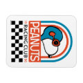 Peanuts | Snoopy Racing Club Magnet | Zazzle