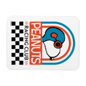 Peanuts | Snoopy Racing Club Magnet | Zazzle