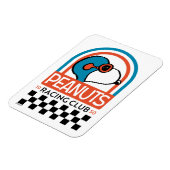 Peanuts | Snoopy Racing Club Magnet | Zazzle