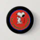 Peanuts | Snoopy Raw Strength & Courage Badge Button | Zazzle