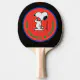 Peanuts | Snoopy Raw Strength & Courage Badge Ping Pong Paddle | Zazzle