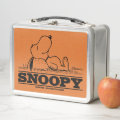 Peanuts | Snoopy Rest Break Metal Lunch Box | Zazzle