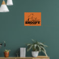 Peanuts | Snoopy Rest Break Poster | Zazzle