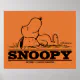 Peanuts | Snoopy Rest Break Poster | Zazzle