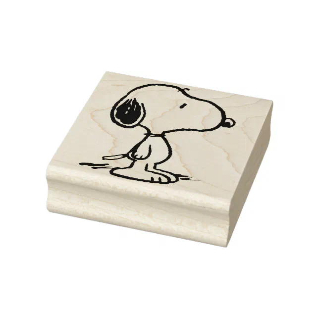 Peanuts | Snoopy Rubber Stamp | Zazzle