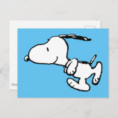 Peanuts | Snoopy Run Postcard | Zazzle